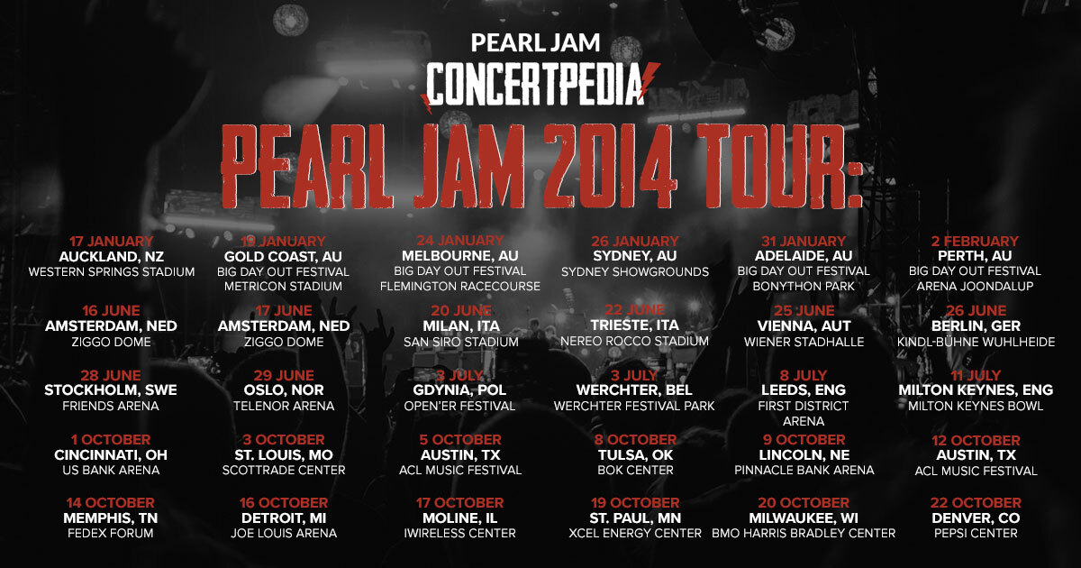 Pearl Jam 2014