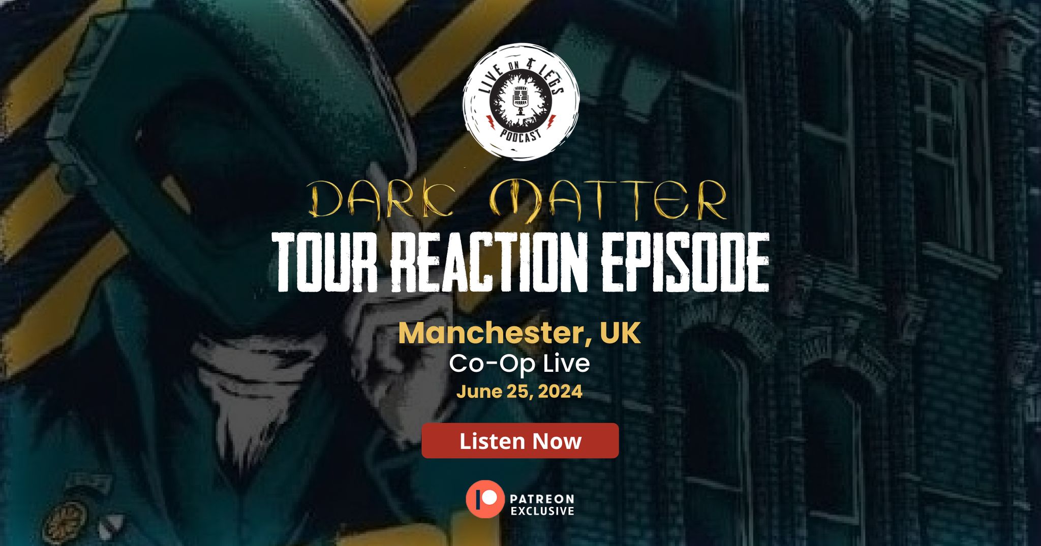 Pearl Jam 2024 Tour Reaction: Ep. 13 - Manchester, UK - Live On 4 Legs ...