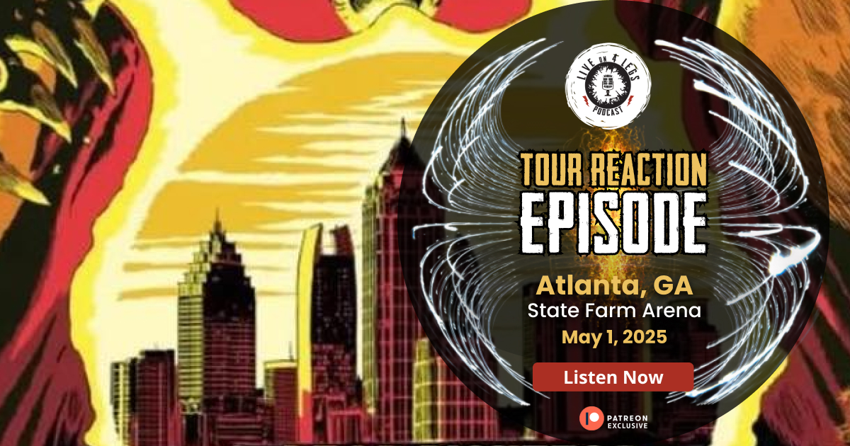 Pearl Jam 2025 Tour Reaction: Ep. 4 - Atlanta Night 2 - Live On 4 Legs ...