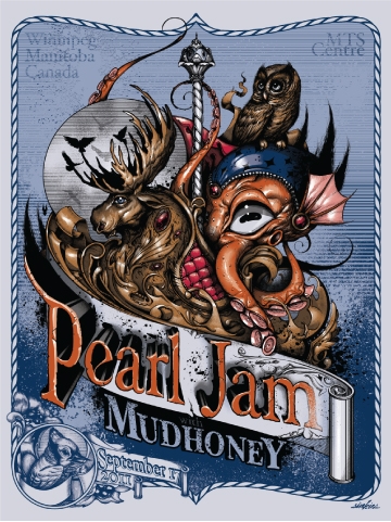 Pearl Jam Concert: September 17, 2011 - MTS Centre, Winnipeg, MB, CAN ...